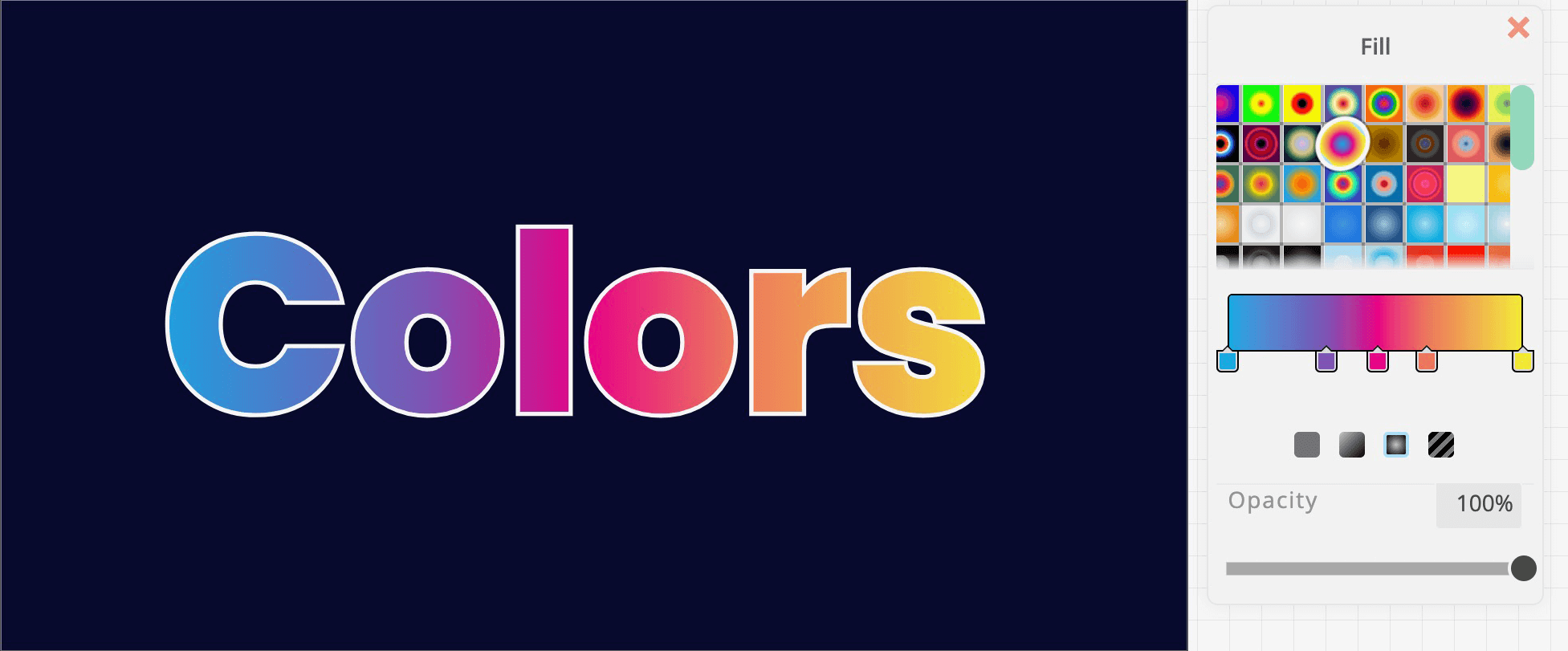 Multi Gradient Colors - LogoMakr